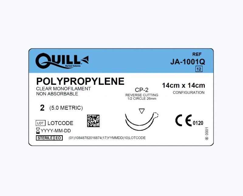 Quill Suture JA-1001Q 2 box of 12... - eSutures