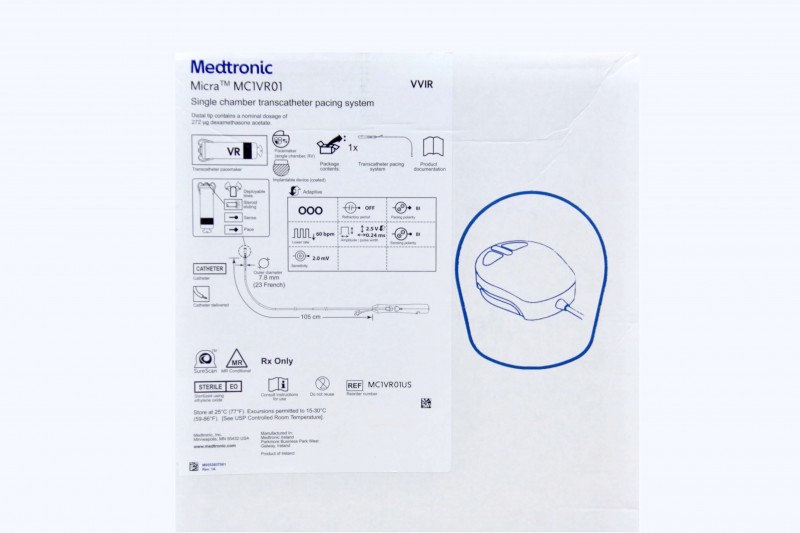 Medtronic Vascular, MC1VR01US, Medtronic Micra Single, 50% OFF